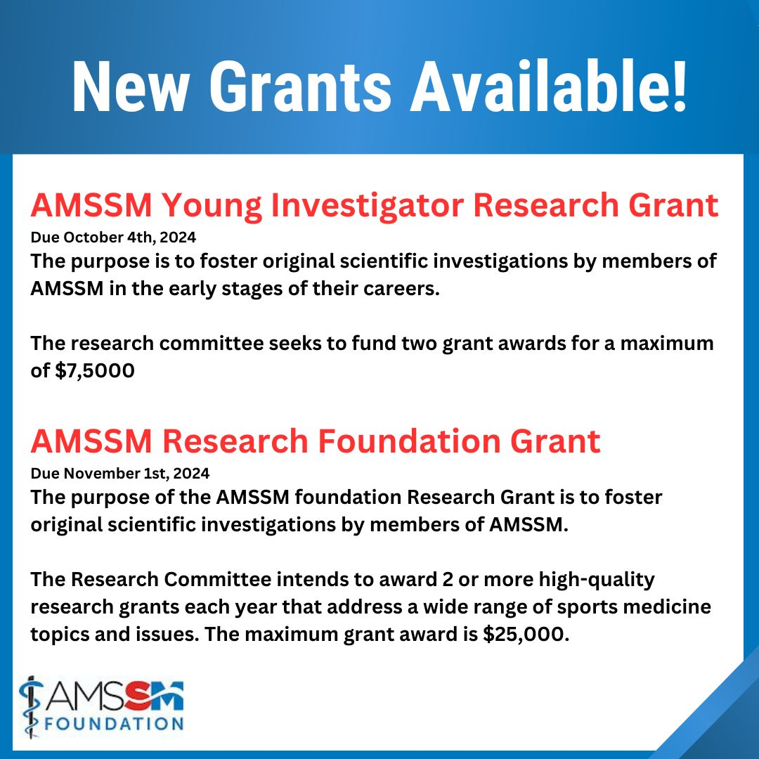 AMERICAN MEDICAL SOCIETY FOR SPORTS MEDICINE - AMSSM